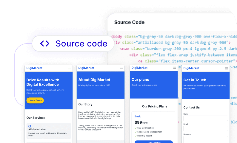 AI Image to HTML Code Generator | Convert Screenshots to Code - UX Pilot