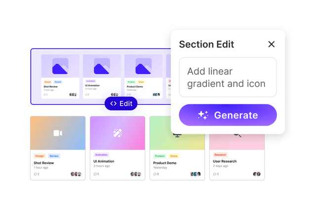AI UI Generator - UX Pilot