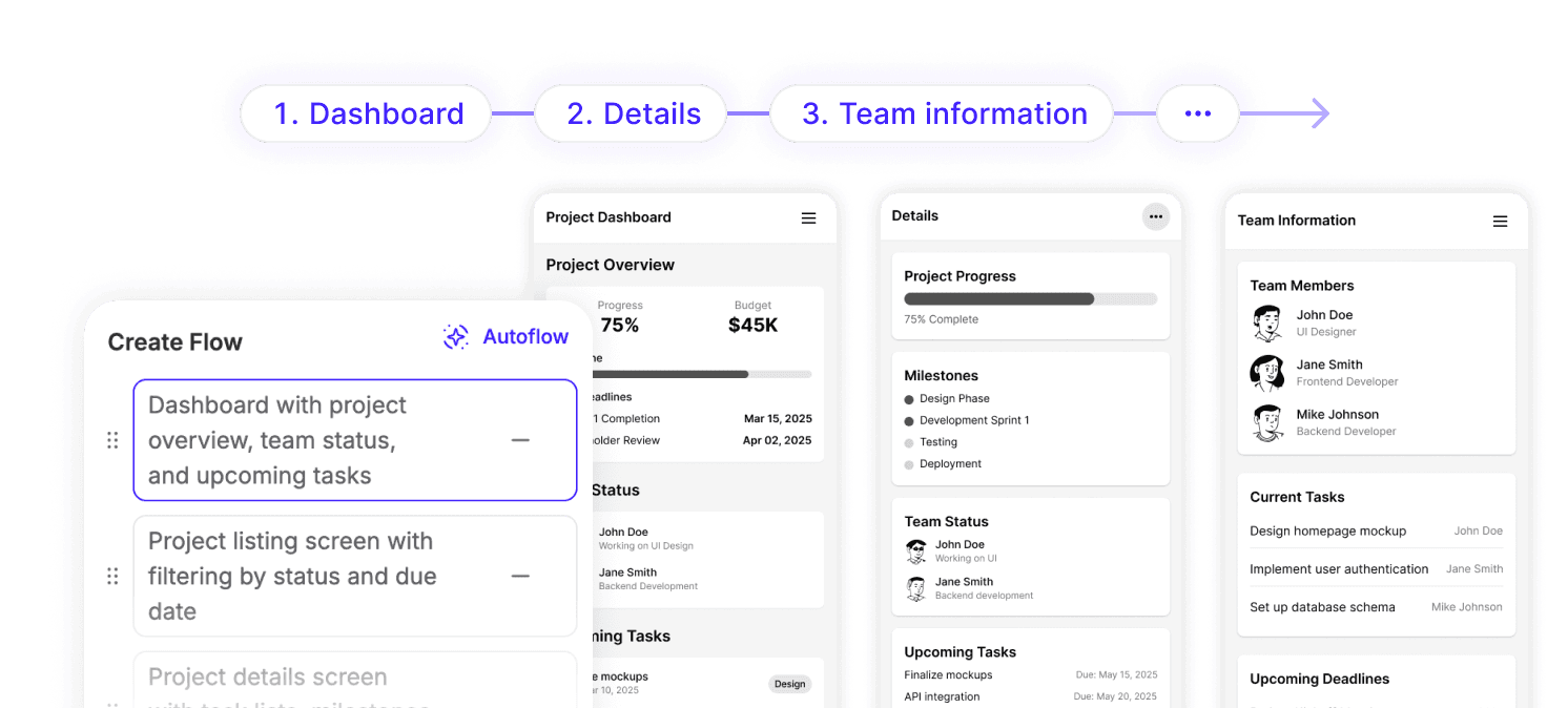 AI Wireframe Generator - UX Pilot