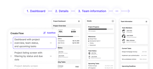 AI Wireframe Generator - UX Pilot