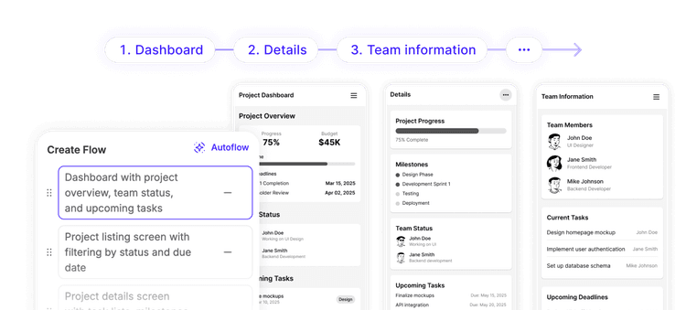 AI Wireframe Generator - UX Pilot