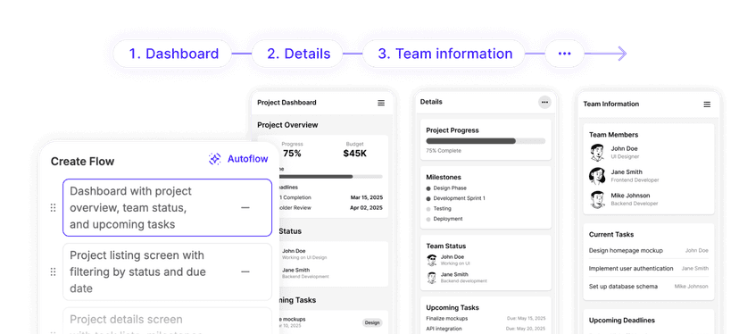 AI Wireframe Generator - UX Pilot