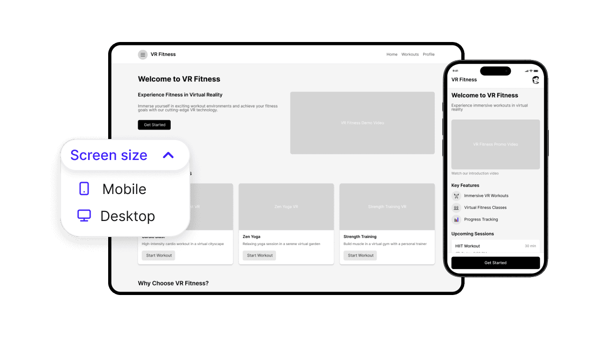 AI Wireframe Generator - UX Pilot