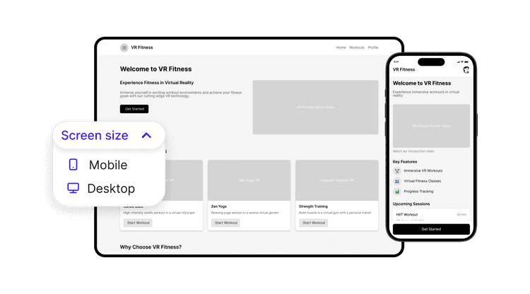 AI Wireframe Generator - UX Pilot