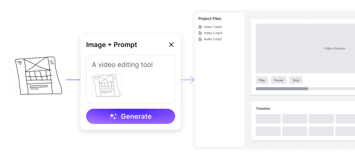Generador de Wireframes IA - UX Pilot